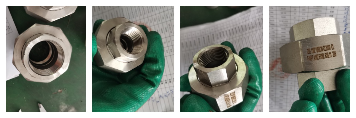 Stainless Steel Threaded Union | MSS SP-83 Union Dimension