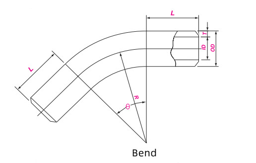 API 5L X52 Bend Specification & Dimension