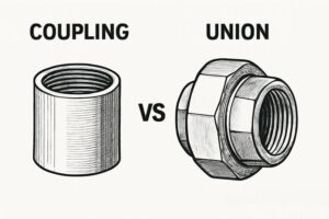 Pipe Union Vs Pipe Coupling | Meaning & Difference